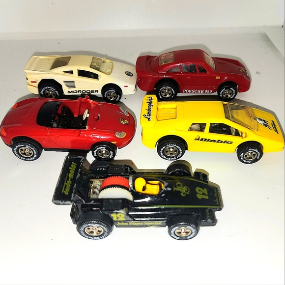 Toys | Lot Of Vintage 8s Darda Cars Lamborgini Porsche Moroder John ...